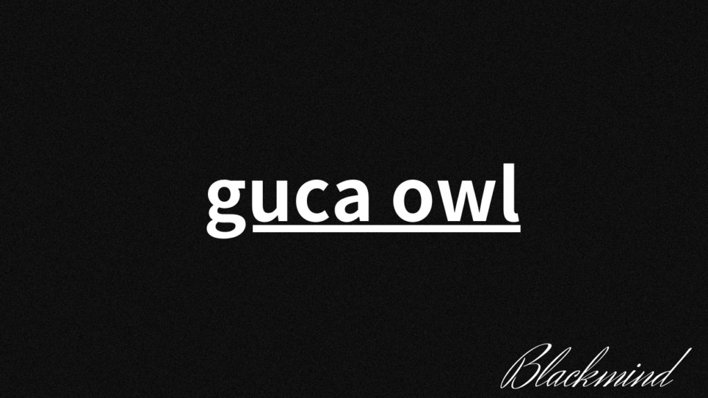 ラッパーguca owlのプロフィール紹介｜生い立ち・学歴・年齢から最新の人気曲まで詳しく解説 - Blackmind